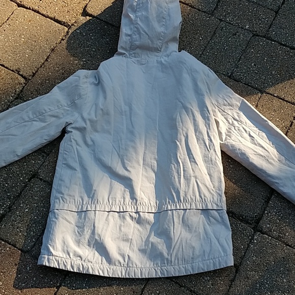 Zara | Jackets & Coats | Very Light Gray Rain Coat | Poshmark